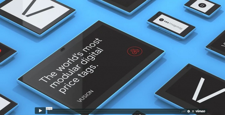 The new ESL generation from SES-imagotag: VUSION - iXtenso – retail ...